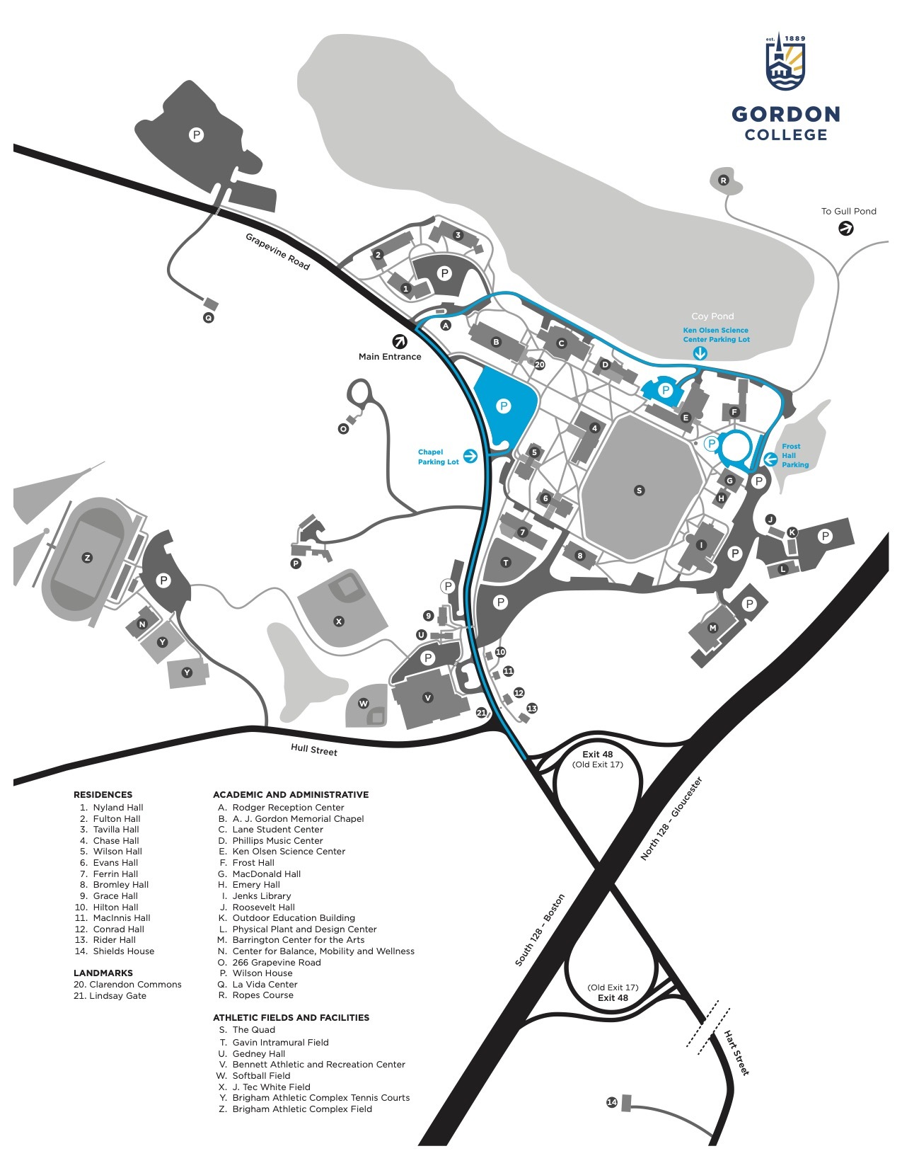 College Maps | Gordon College