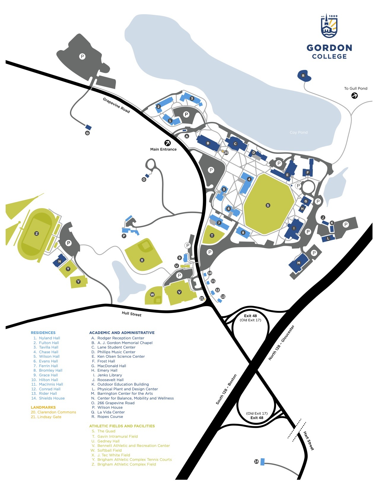 College Maps | Gordon College