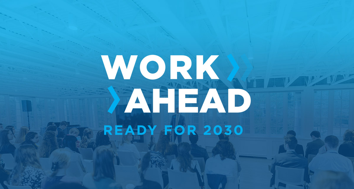 Announcing Work Ahead: Ready for 2030 | Gordon College